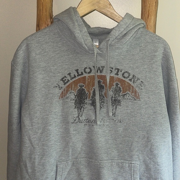 Yellowstone | Shirts | Yellowstone Dutton Ranch Cowboy Hoodie | Poshmark